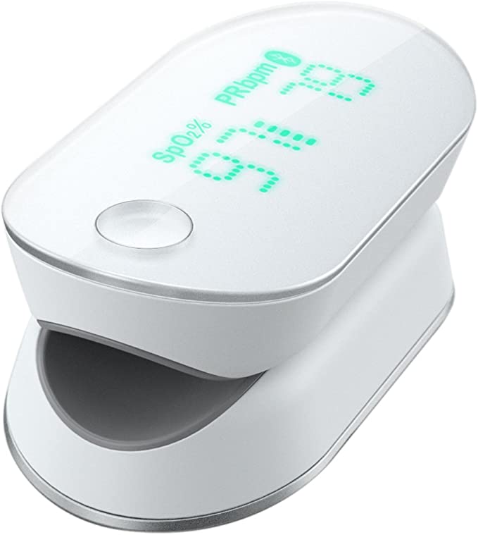iHealth AIR Wireless Fingertip Pulse Oximeter for Blood Oxygen ...