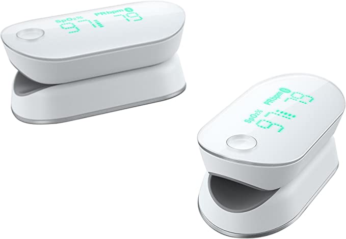 iHealth AIR Wireless Fingertip Pulse Oximeter for Blood Oxygen ...